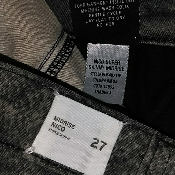 Hudson Jeans | Jeans | Hudson Midrise Nico Snake Black Size27 Rnwm47tip ...